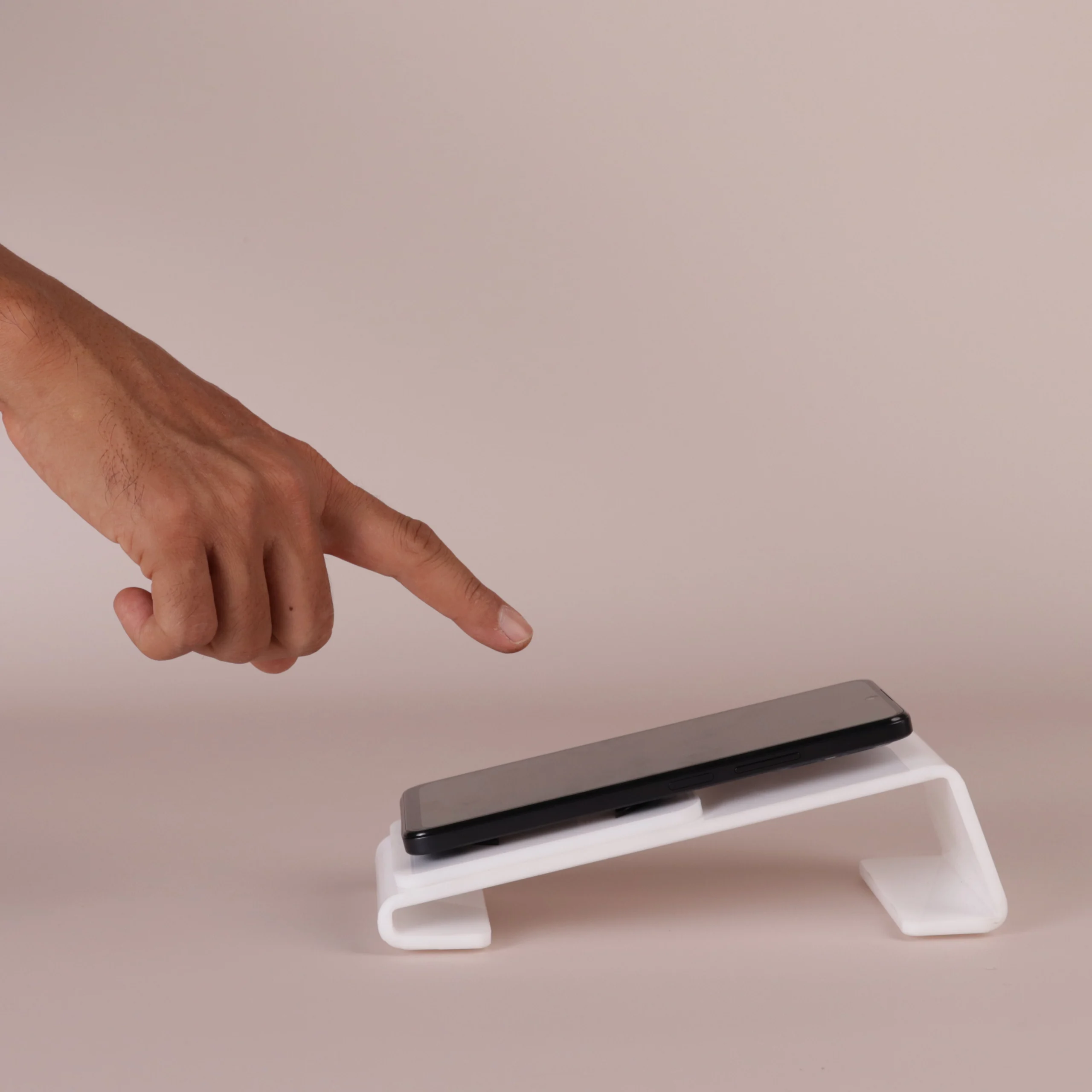 Stand Handphone Nutapos Model Tidur - Nyaman dan Praktis